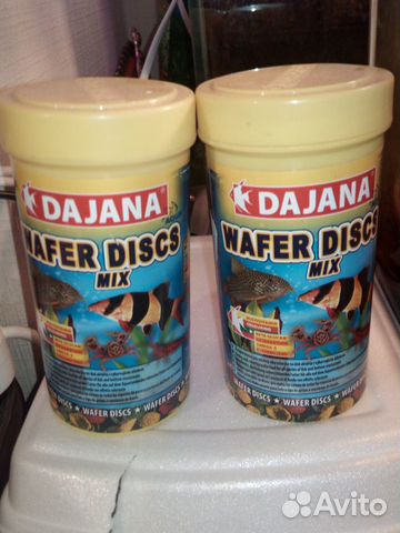 Корм для рыбок и ракообразных wafer discs MIX