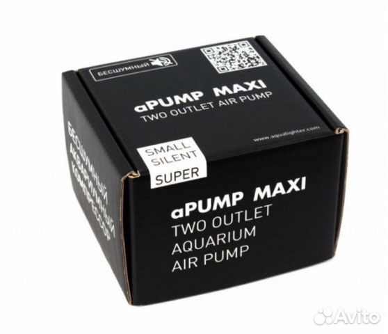 Аквариумный компрессор apump maxi для аквариумов о