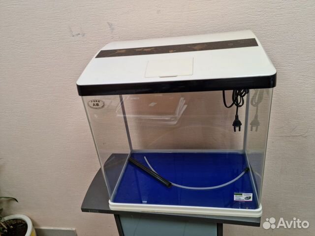 Аквариум Barbus AB-58F белый 60л