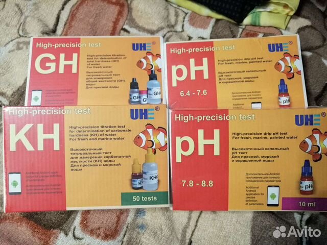 UHE тесты для воды