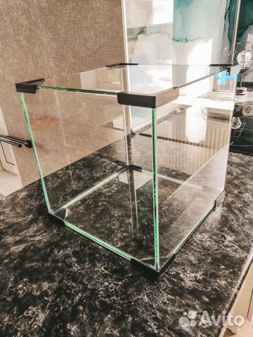 Аквариум куб на 27 литров. Новый