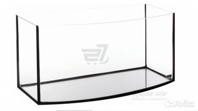 Аквариум овальный 125л