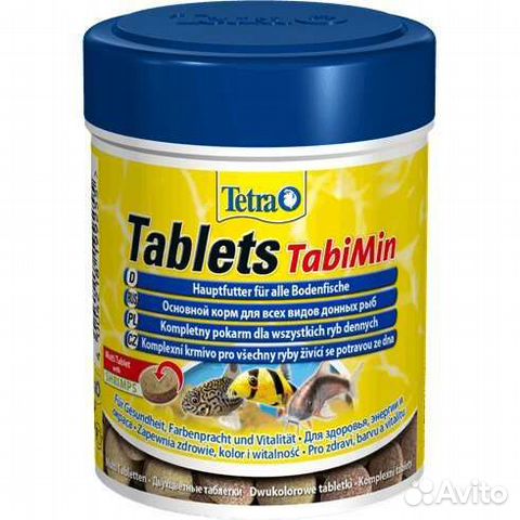 Корм Tetra Tablets TabiMin