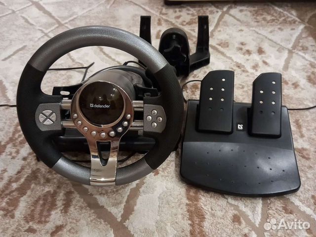 Игровой руль defender forsage gtr купить в Кирове | Электроника | Авито