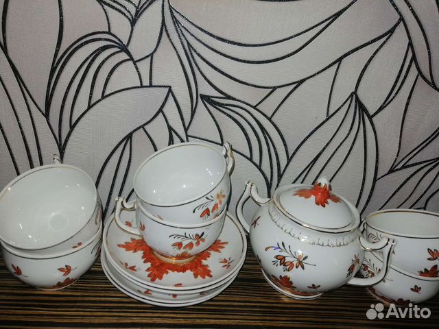 Чайный сервиз вербилки СССР купить в Москве | Товары для дома и дачи ...