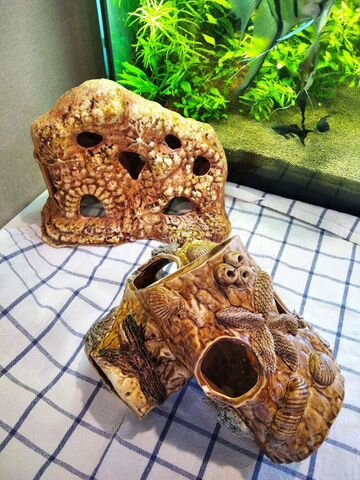 Декорации керамические для аквариума